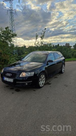 Black Audi A6 2007 in Ogre, with an engine capacity of 3.00 L and mileage of 345 thousand km for 2999 €, photo  on AUTOMOTO.COM.LV