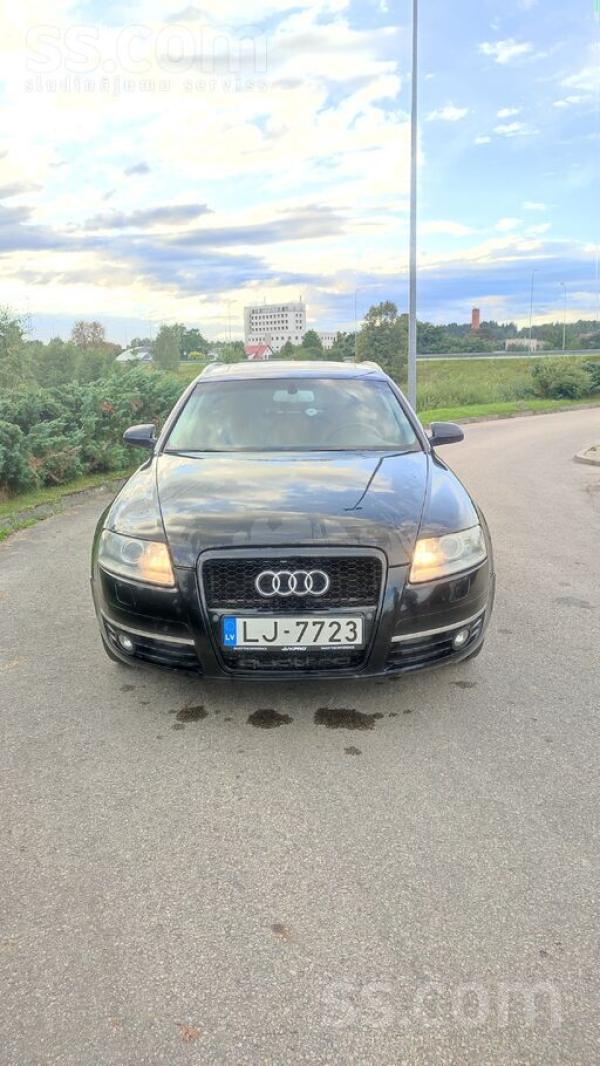 Melns Audi A6 2007 Ogre, ar dzinēja tilpumu 3.00 L un nobraukumu 345 tūkst. km par 2999 €, foto 3 vietnē AUTOMOTO.COM.LV