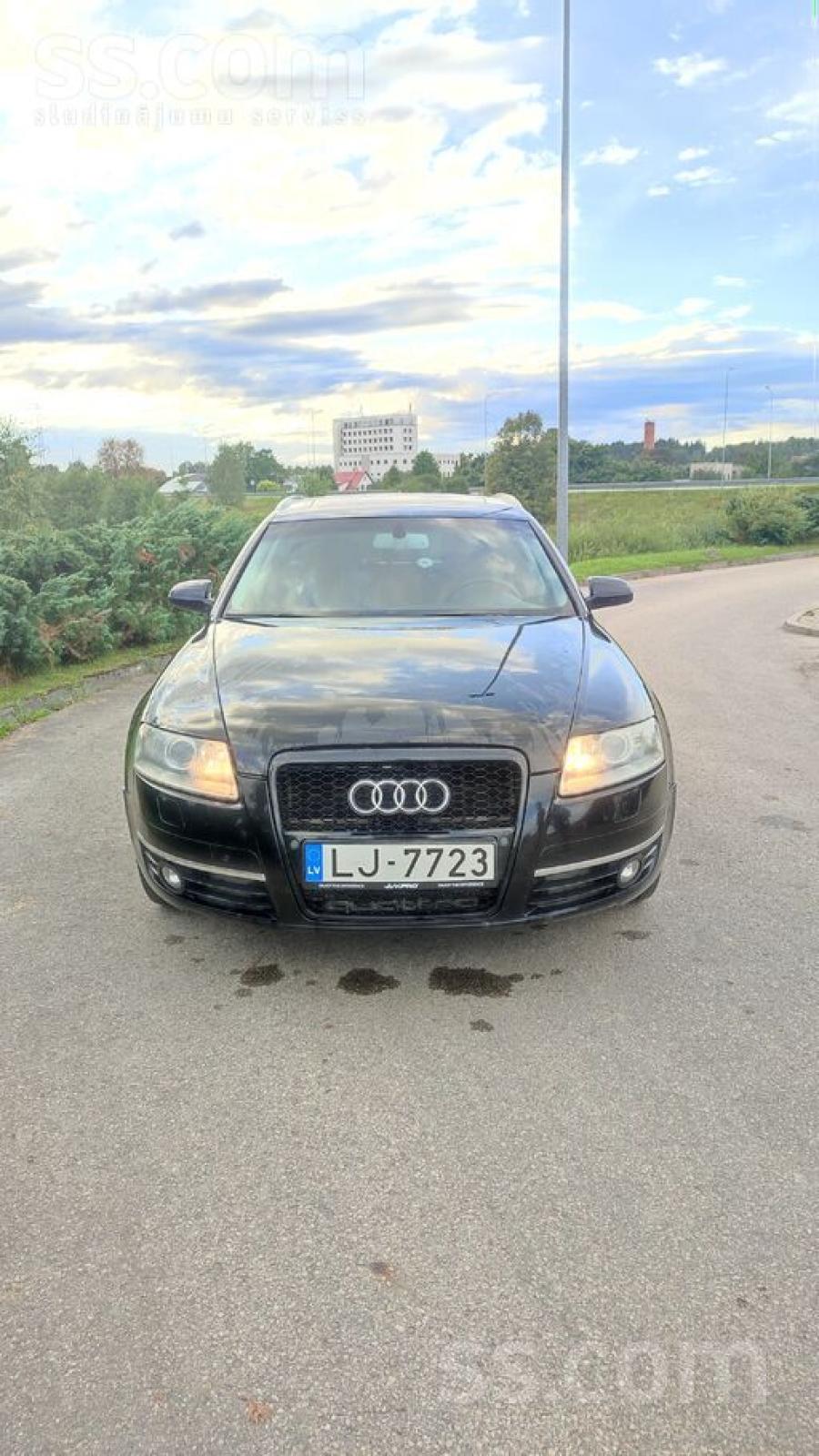 Melns Audi A6 2007 Ogre, ar dzinēja tilpumu 3.00 L un nobraukumu 345 tūkst. km par 2999 €, foto 4 vietnē AUTOMOTO.COM.LV