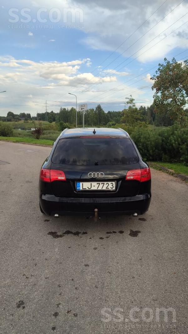 Melns Audi A6 2007 Ogre, ar dzinēja tilpumu 3.00 L un nobraukumu 345 tūkst. km par 2999 €, foto 4 vietnē AUTOMOTO.COM.LV