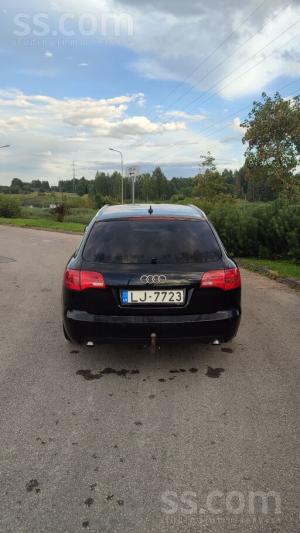 Melns Audi A6 2007 Ogre, ar dzinēja tilpumu 3.00 L un nobraukumu 345 tūkst. km par 2999 €, foto 5 vietnē AUTOMOTO.COM.LV