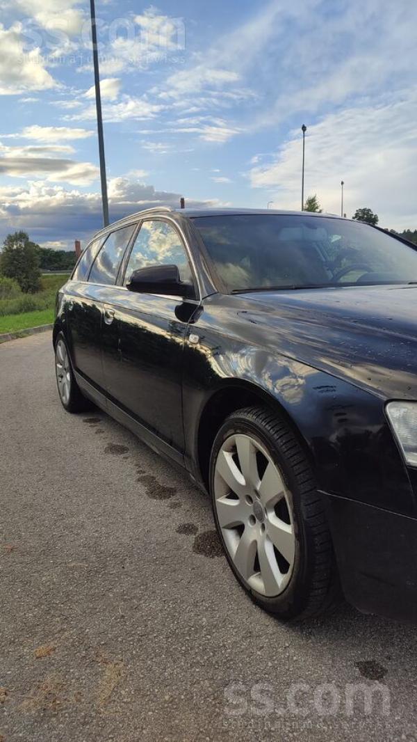 Melns Audi A6 2007 Ogre, ar dzinēja tilpumu 3.00 L un nobraukumu 345 tūkst. km par 2999 €, foto 5 vietnē AUTOMOTO.COM.LV