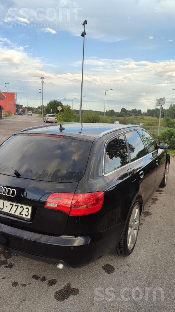 Melns Audi A6 2007 Ogre, ar dzinēja tilpumu 3.00 L un nobraukumu 345 tūkst. km par 2999 €, foto 6 vietnē AUTOMOTO.COM.LV