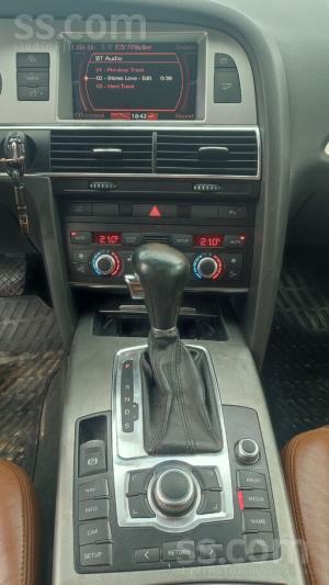 Melns Audi A6 2007 Ogre, ar dzinēja tilpumu 3.00 L un nobraukumu 345 tūkst. km par 2999 €, foto 8 vietnē AUTOMOTO.COM.LV