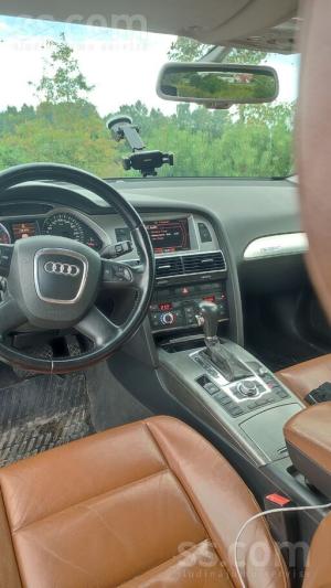Melns Audi A6 2007 Ogre, ar dzinēja tilpumu 3.00 L un nobraukumu 345 tūkst. km par 2999 €, foto 9 vietnē AUTOMOTO.COM.LV