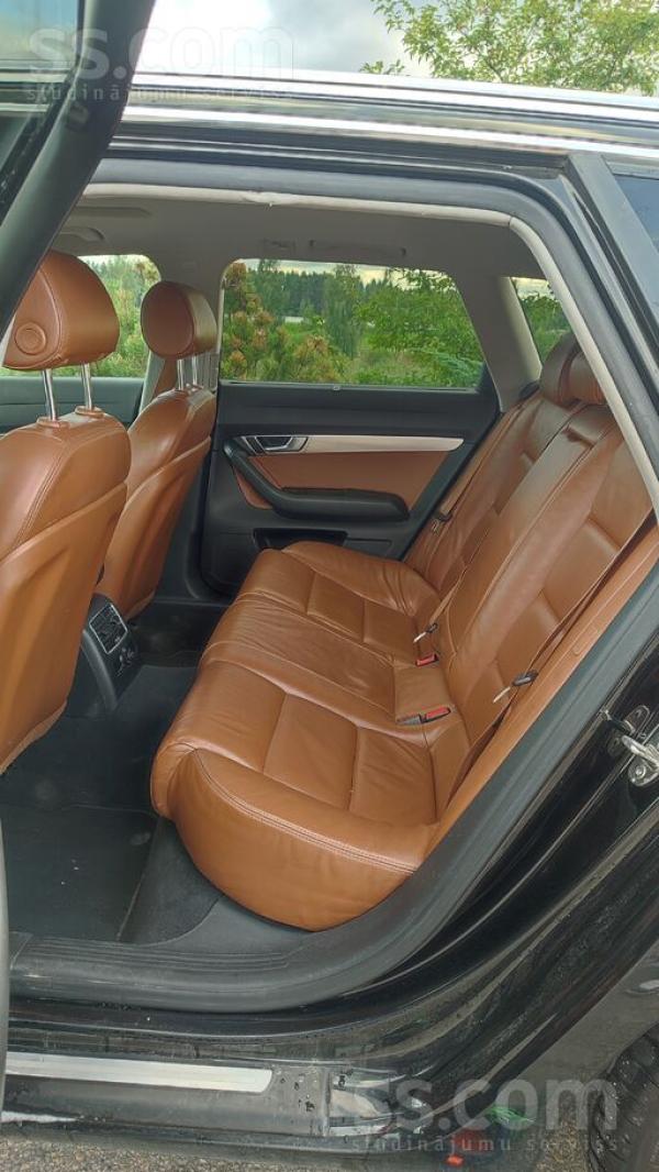 Melns Audi A6 2007 Ogre, ar dzinēja tilpumu 3.00 L un nobraukumu 345 tūkst. km par 2999 €, foto 9 vietnē AUTOMOTO.COM.LV