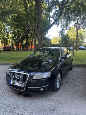 Black Audi A6 2007 in Tallinn, with an engine capacity of 3.00 L and mileage of 0 thousand km for 3200 €, photo  on AUTOMOTO.COM.LV