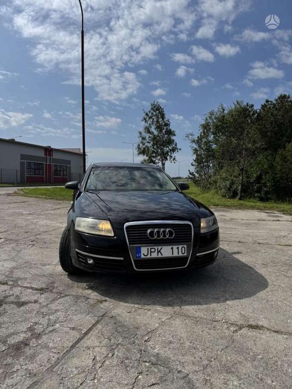 Black Audi A6 2007 in Klaipeda, with an engine capacity of 2.70 L and mileage of 337 thousand km for 3500 €, photo 1 on AUTOMOTO.COM.LV