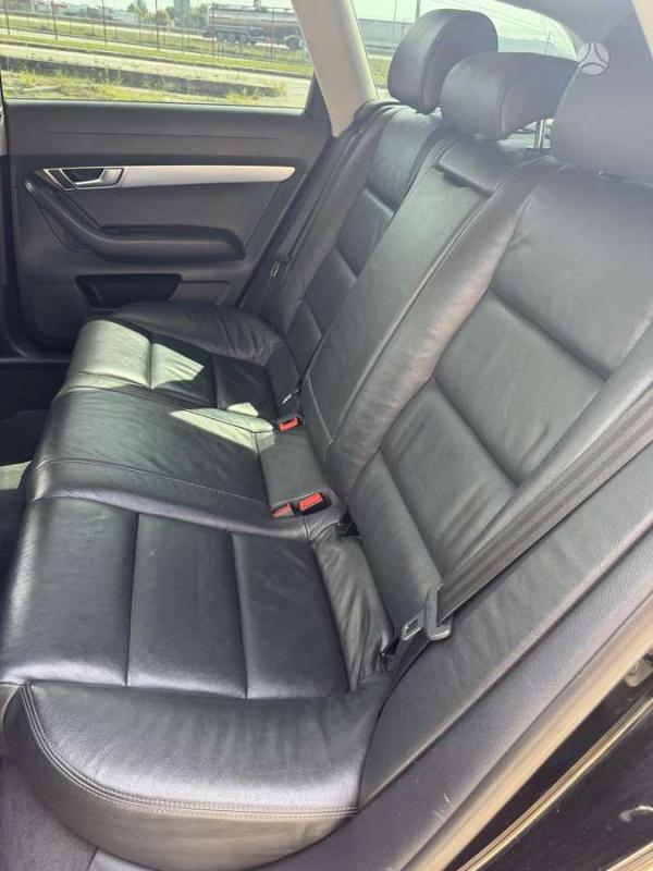 Black Audi A6 2007 in Klaipeda, with an engine capacity of 2.70 L and mileage of 337 thousand km for 3500 €, photo 10 on AUTOMOTO.COM.LV
