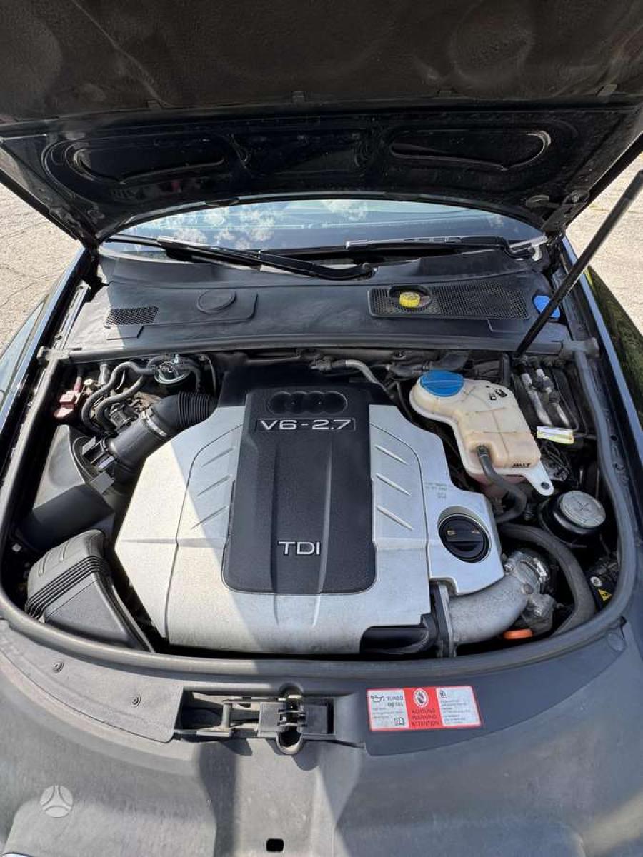 Melns Audi A6 2007 Klaipėda, ar dzinēja tilpumu 2.70 L un nobraukumu 337 tūkst. km par 3500 €, foto 15 vietnē AUTOMOTO.COM.LV
