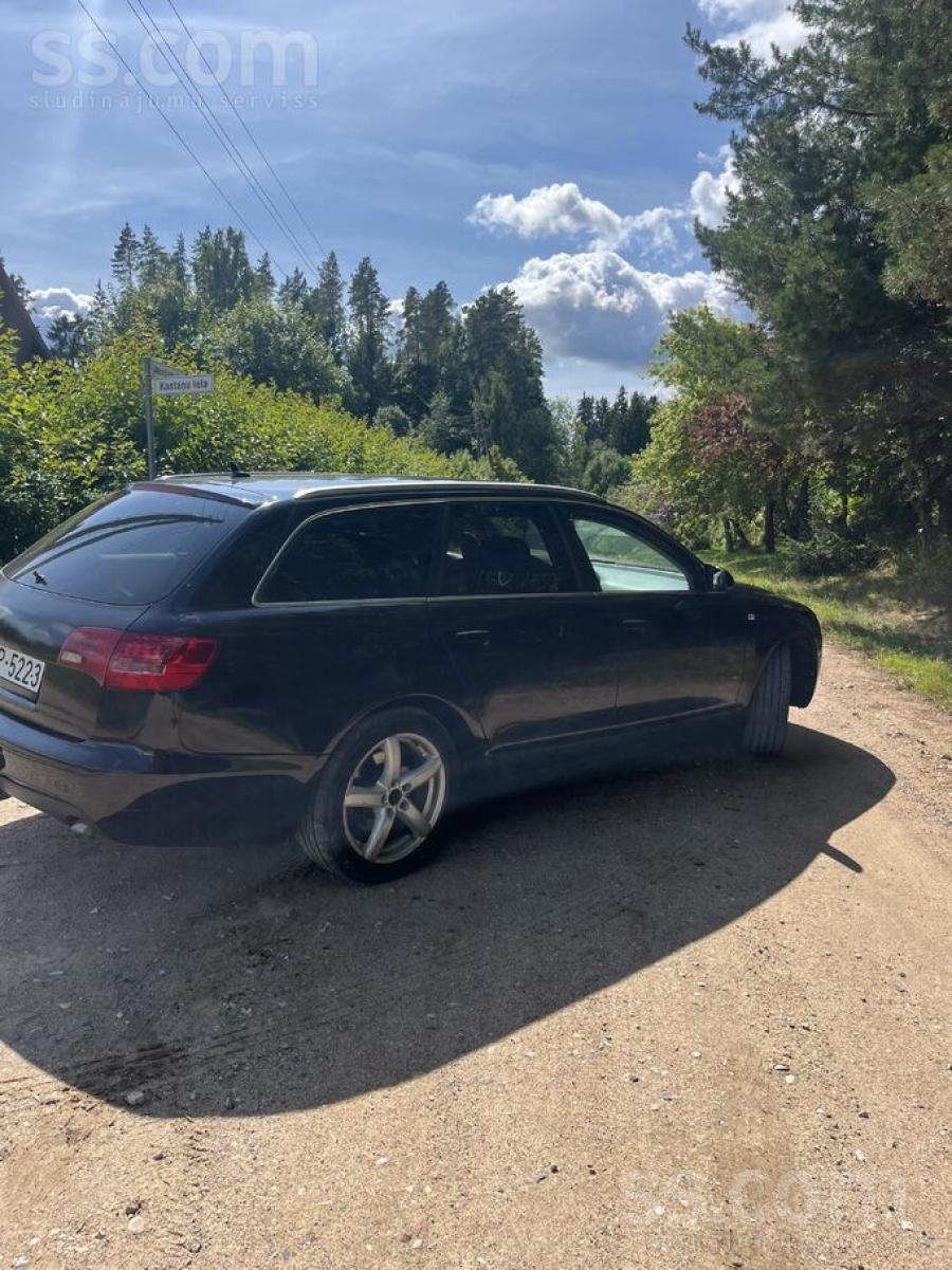 Melns Audi A6 2007 Alūksne, ar dzinēja tilpumu 3.00 L un nobraukumu 309 tūkst. km par 2400 €, foto 5 vietnē AUTOMOTO.COM.LV