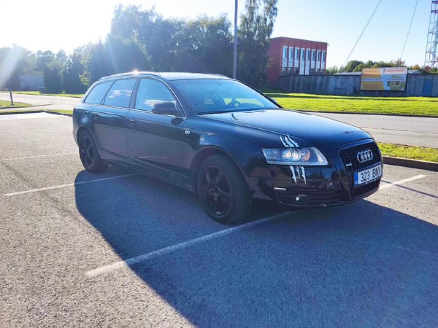 Melns Audi A6 2007 Kohtla-Jerve, ar dzinēja tilpumu 2.00 L un nobraukumu 337 tūkst. km par 2700 €, foto 4 vietnē AUTOMOTO.COM.LV