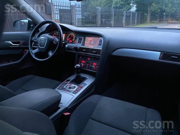 Melns Audi A6 2007 Rīga, ar dzinēja tilpumu 2.70 L un nobraukumu 285 tūkst. km par 1850 €, foto 6 vietnē AUTOMOTO.COM.LV