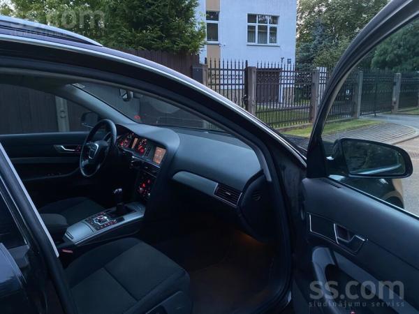 Melns Audi A6 2007 Rīga, ar dzinēja tilpumu 2.70 L un nobraukumu 285 tūkst. km par 1850 €, foto 7 vietnē AUTOMOTO.COM.LV