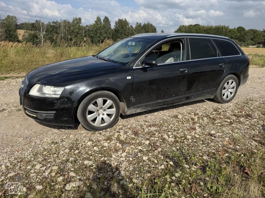 Black Audi A6 2007 in Siauliai, with an engine capacity of 2.40 L and mileage of 310 thousand km for 1250 €, photo 1 on AUTOMOTO.COM.LV