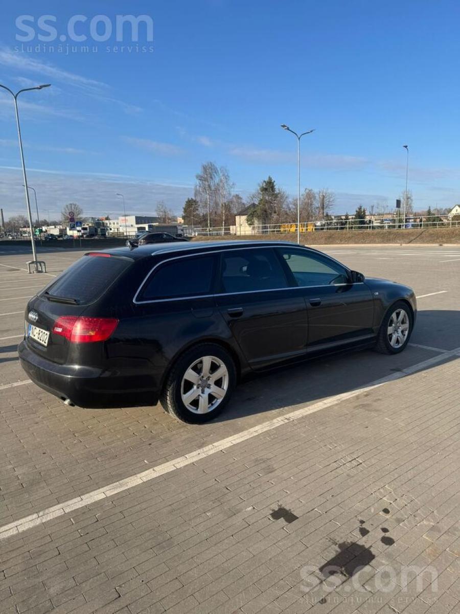 Черный Ауди А6 2007 в Резекне, объемом двигателя 3.00 л и пробегом 296 тыс. км за 2950 €, фото 1 на AUTOMOTO.COM.LV