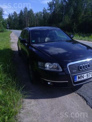 Melns Audi A6 2007 Jelgava, ar dzinēja tilpumu 3.00 L un nobraukumu 310 tūkst. km par 2100 €, foto  vietnē AUTOMOTO.COM.LV