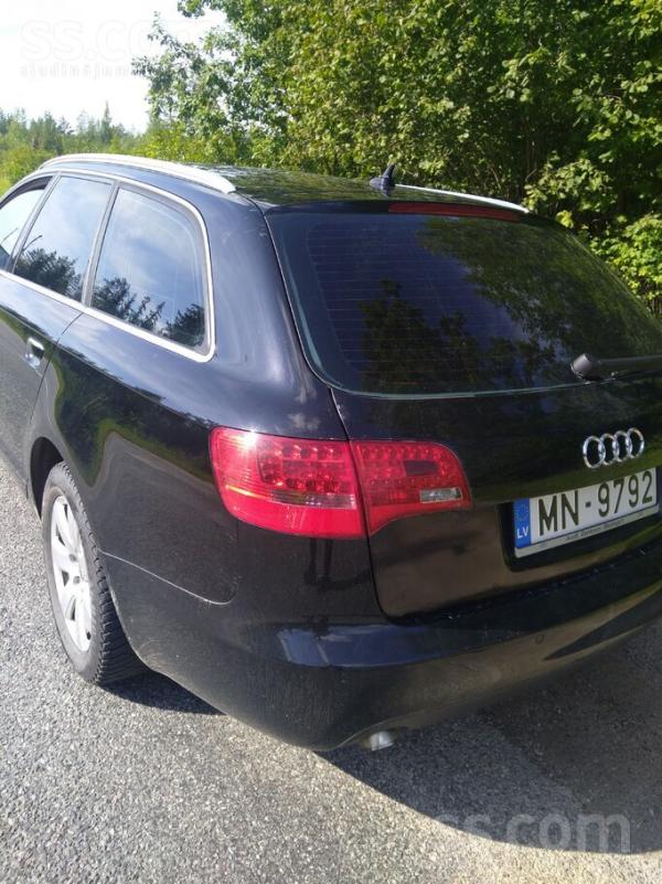 Melns Audi A6 2007 Jelgava, ar dzinēja tilpumu 3.00 L un nobraukumu 310 tūkst. km par 2100 €, foto 5 vietnē AUTOMOTO.COM.LV