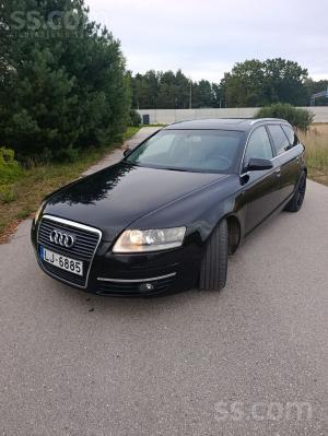 Melns Audi A6 2007 Rīga, ar dzinēja tilpumu 2.70 L un nobraukumu 375 tūkst. km par 2890 €, foto  vietnē AUTOMOTO.COM.LV