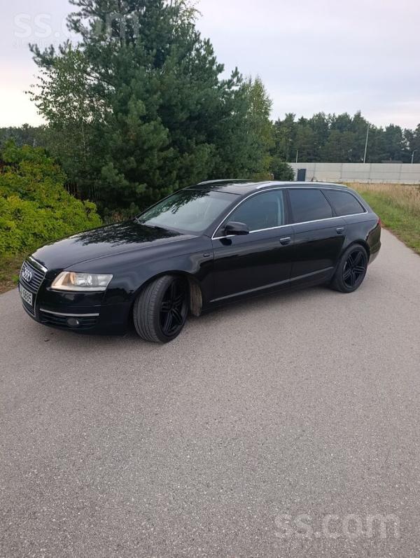 Melns Audi A6 2007 Rīga, ar dzinēja tilpumu 2.70 L un nobraukumu 375 tūkst. km par 2890 €, foto 3 vietnē AUTOMOTO.COM.LV