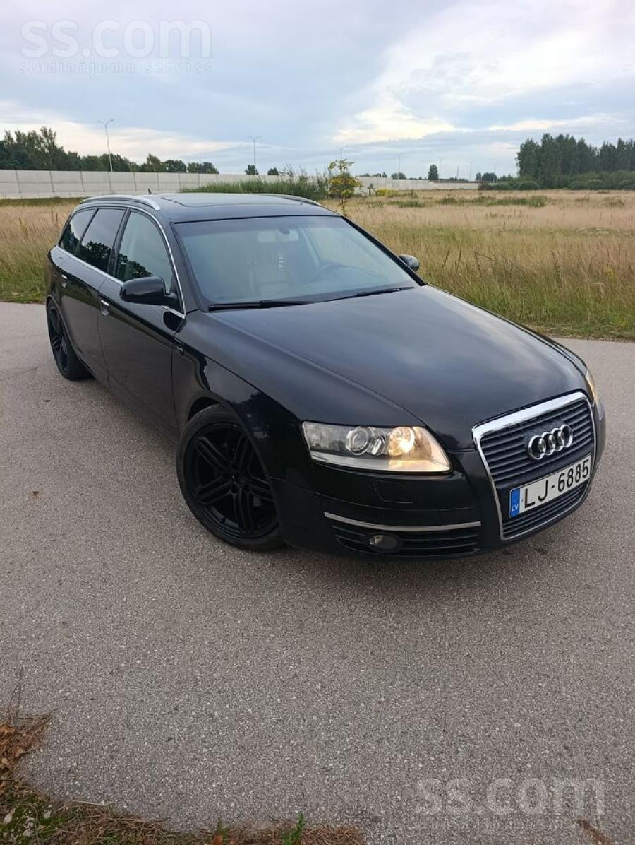 Melns Audi A6 2007 Rīga, ar dzinēja tilpumu 2.70 L un nobraukumu 375 tūkst. km par 2890 €, foto 4 vietnē AUTOMOTO.COM.LV