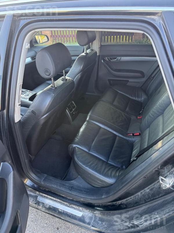 Melns Audi A6 2007 Rīga, ar dzinēja tilpumu 2.70 L un nobraukumu 375 tūkst. km par 2890 €, foto 7 vietnē AUTOMOTO.COM.LV