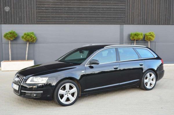Black Audi A6 2007 in Siauliai, with an engine capacity of 1.97 L and mileage of 350 thousand km for 2800 €, photo 6 on AUTOMOTO.COM.LV