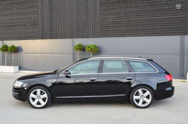 Black Audi A6 2007 in Siauliai, with an engine capacity of 1.97 L and mileage of 350 thousand km for 2800 €, photo 8 on AUTOMOTO.COM.LV