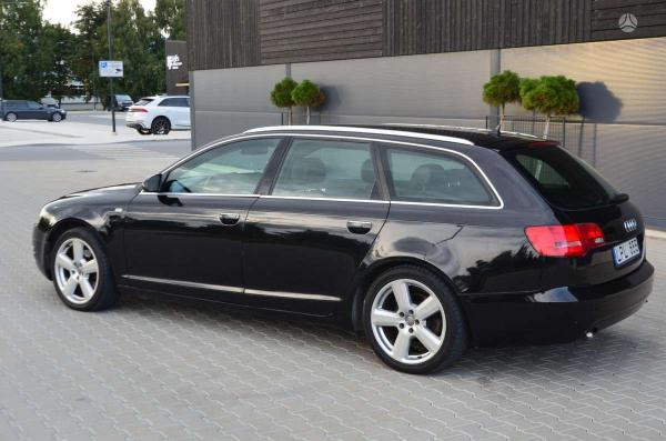 Black Audi A6 2007 in Siauliai, with an engine capacity of 1.97 L and mileage of 350 thousand km for 2800 €, photo 11 on AUTOMOTO.COM.LV