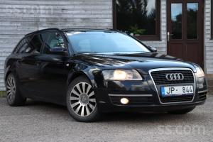 Black Audi A6 2007 in Valmiera, with an engine capacity of 2.00 L and mileage of 439 thousand km for 1990 €, photo 3 on AUTOMOTO.COM.LV