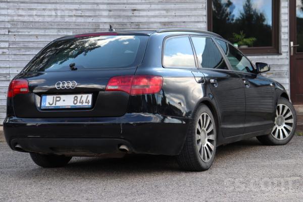 Ауди А6 2007 в Валмиера на AUTOMOTO.COM.LV Черный Ауди А6 2007 в Валмиера, объемом двигателя 2.00 л и пробегом 439 тыс. км за 1990 €, фото 4 на AUTOMOTO.COM.LV