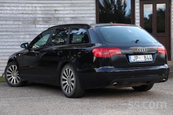 Ауди А6 2007 в Валмиера на AUTOMOTO.COM.LV Черный Ауди А6 2007 в Валмиера, объемом двигателя 2.00 л и пробегом 439 тыс. км за 1990 €, фото 5 на AUTOMOTO.COM.LV