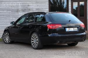 Black Audi A6 2007 in Valmiera, with an engine capacity of 2.00 L and mileage of 439 thousand km for 1990 €, photo 5 on AUTOMOTO.COM.LV