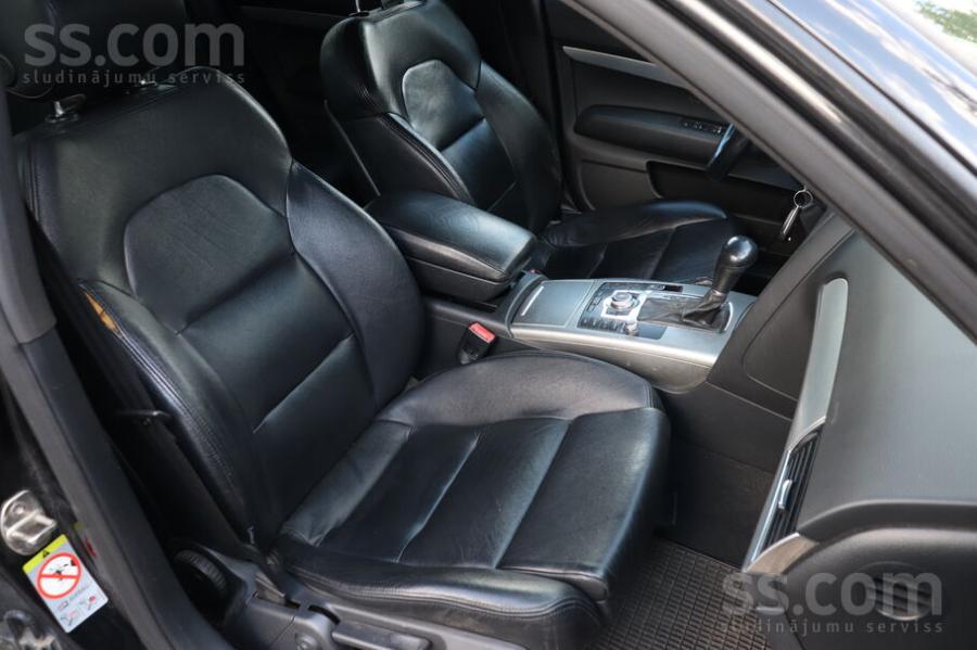 Black Audi A6 2007 in Valmiera, with an engine capacity of 2.00 L and mileage of 439 thousand km for 1990 €, photo 6 on AUTOMOTO.COM.LV