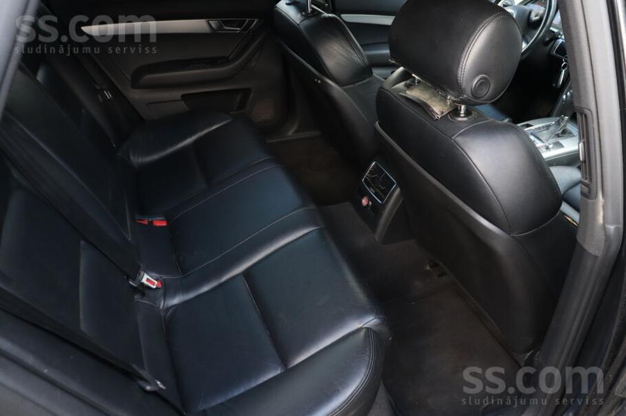 Black Audi A6 2007 in Valmiera, with an engine capacity of 2.00 L and mileage of 439 thousand km for 1990 €, photo 7 on AUTOMOTO.COM.LV
