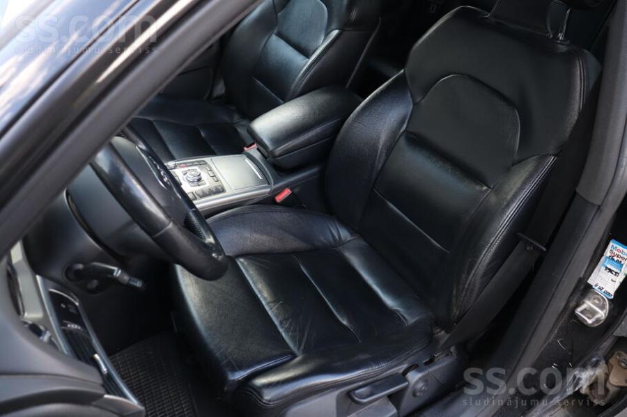 Black Audi A6 2007 in Valmiera, with an engine capacity of 2.00 L and mileage of 439 thousand km for 1990 €, photo 9 on AUTOMOTO.COM.LV