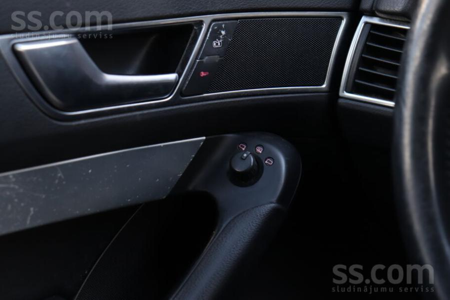 Black Audi A6 2007 in Valmiera, with an engine capacity of 2.00 L and mileage of 439 thousand km for 1990 €, photo 14 on AUTOMOTO.COM.LV