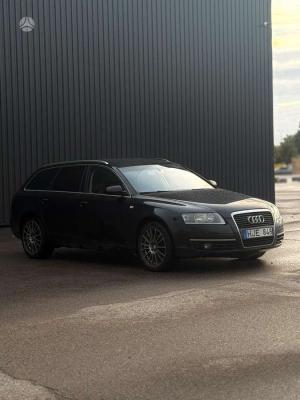Melns Audi A6 2007 Mažeikiai, ar dzinēja tilpumu 2.70 L un nobraukumu 453 tūkst. km par 2950 €, foto  vietnē AUTOMOTO.COM.LV
