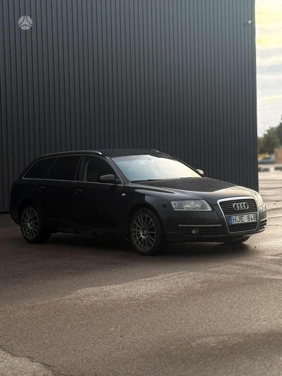 Melns Audi A6 2007 Mažeikiai, ar dzinēja tilpumu 2.70 L un nobraukumu 453 tūkst. km par 2950 €, foto 1 vietnē AUTOMOTO.COM.LV