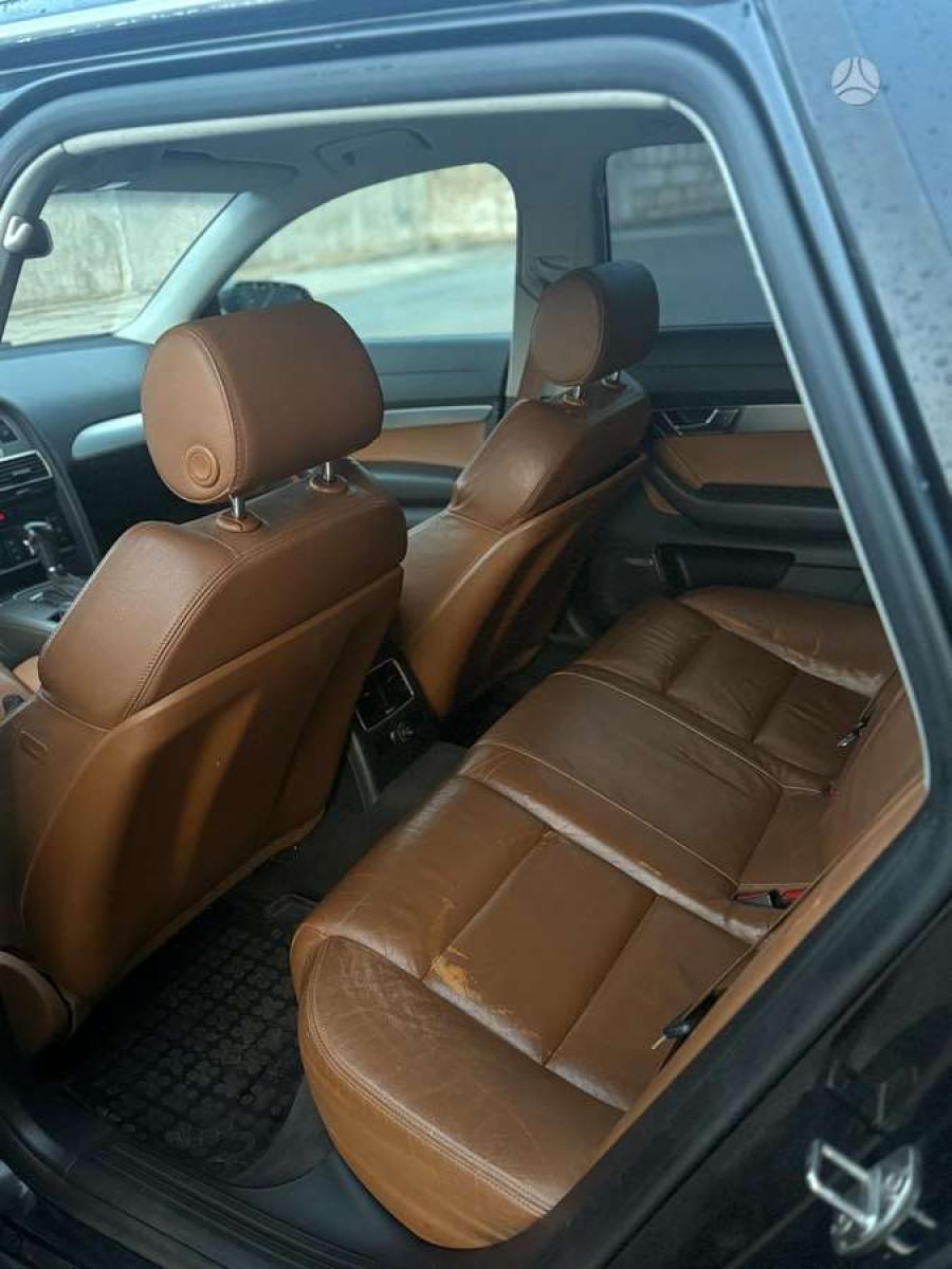 Melns Audi A6 2007 Mažeikiai, ar dzinēja tilpumu 2.70 L un nobraukumu 453 tūkst. km par 2950 €, foto 12 vietnē AUTOMOTO.COM.LV