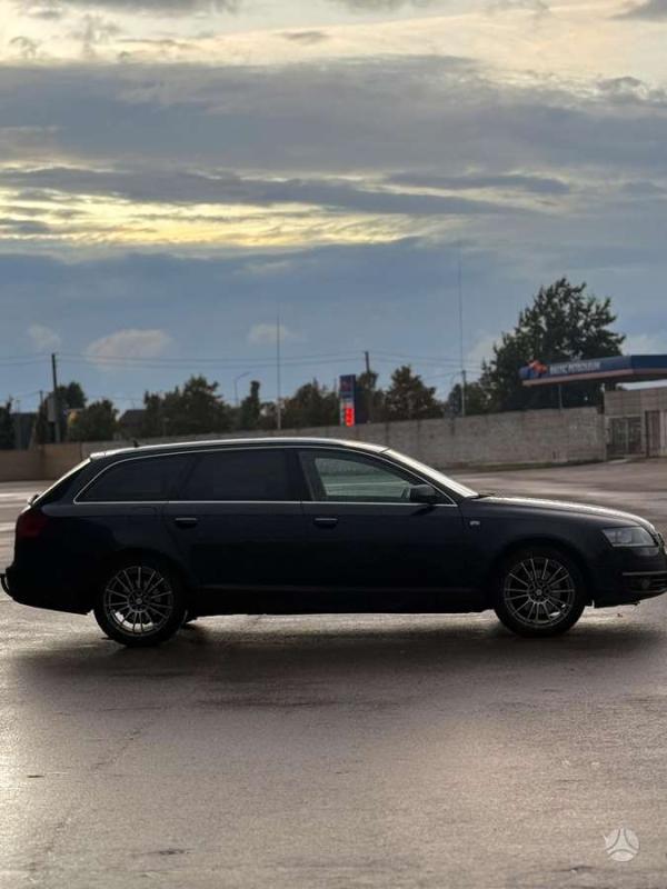 Black Audi A6 2007 in Mazeikiai, with an engine capacity of 2.70 L and mileage of 453 thousand km for 2950 €, photo 3 on AUTOMOTO.COM.LV