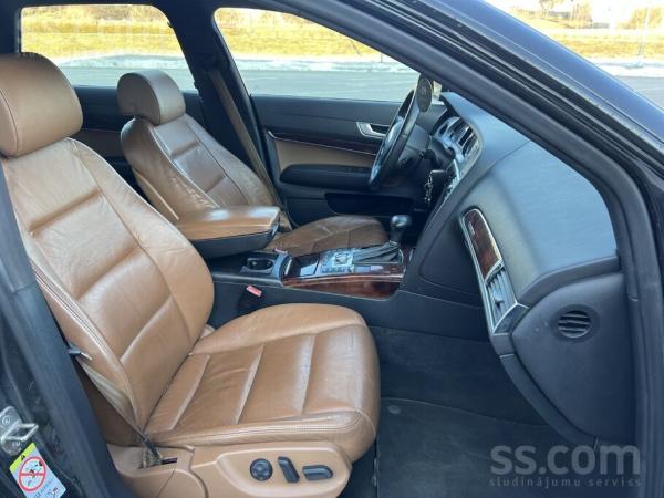 Черный Ауди А6 2007 в Резекне, объемом двигателя 2.70 л и пробегом 330 тыс. км за 2800 €, фото 10 на AUTOMOTO.COM.LV
