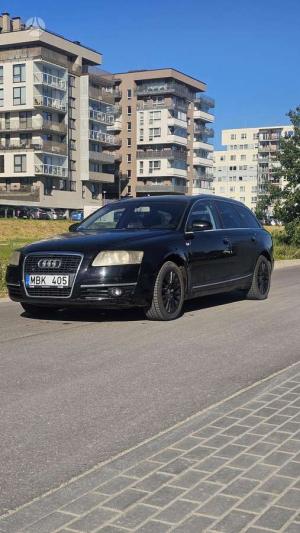 Black Audi A6 2007 in Vilnius, with an engine capacity of 2.70 L and mileage of 364 thousand km for 900 €, photo  on AUTOMOTO.COM.LV