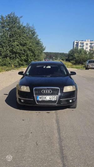Black Audi A6 2007 in Vilnius, with an engine capacity of 2.70 L and mileage of 364 thousand km for 900 €, photo 3 on AUTOMOTO.COM.LV