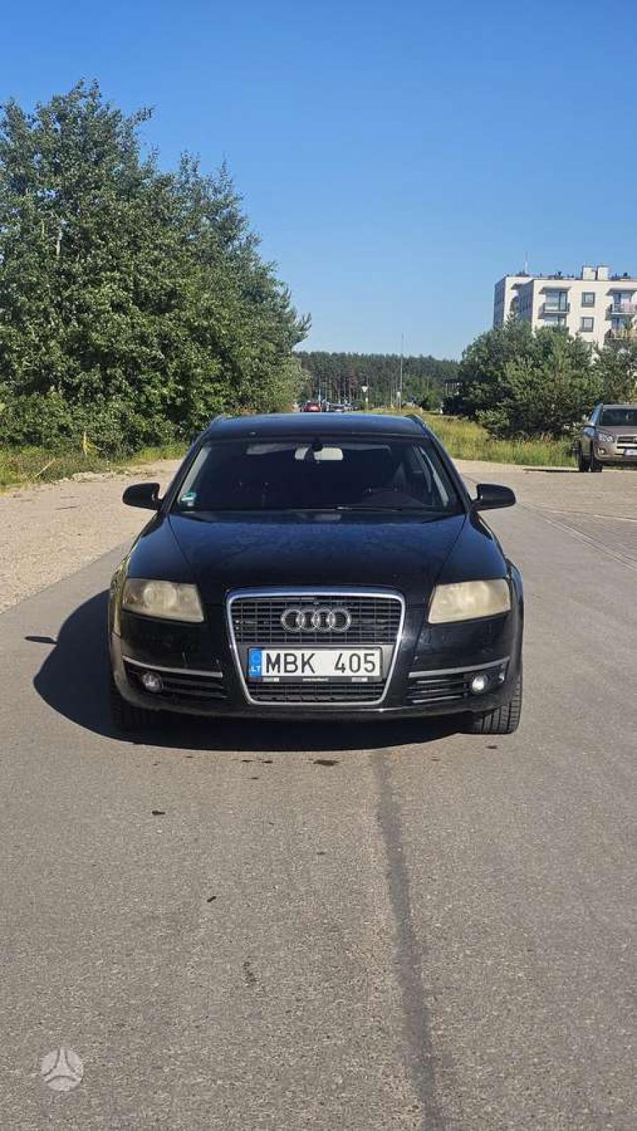 Black Audi A6 2007 in Vilnius, with an engine capacity of 2.70 L and mileage of 364 thousand km for 900 €, photo 3 on AUTOMOTO.COM.LV