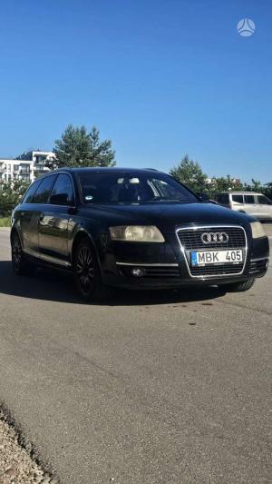 Black Audi A6 2007 in Vilnius, with an engine capacity of 2.70 L and mileage of 364 thousand km for 900 €, photo 4 on AUTOMOTO.COM.LV