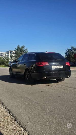 Black Audi A6 2007 in Vilnius, with an engine capacity of 2.70 L and mileage of 364 thousand km for 900 €, photo 5 on AUTOMOTO.COM.LV