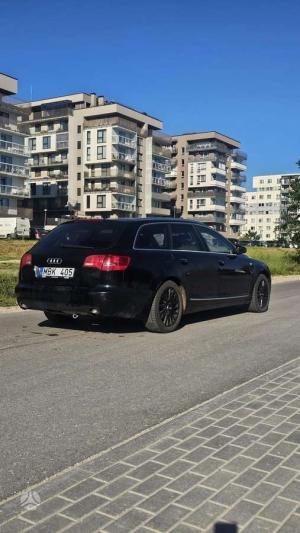 Black Audi A6 2007 in Vilnius, with an engine capacity of 2.70 L and mileage of 364 thousand km for 900 €, photo 8 on AUTOMOTO.COM.LV