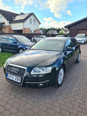 Melns Audi A6 2007 Kaišiadorys, ar dzinēja tilpumu 2.70 L un nobraukumu 367 tūkst. km par 2650 €, foto  vietnē AUTOMOTO.COM.LV