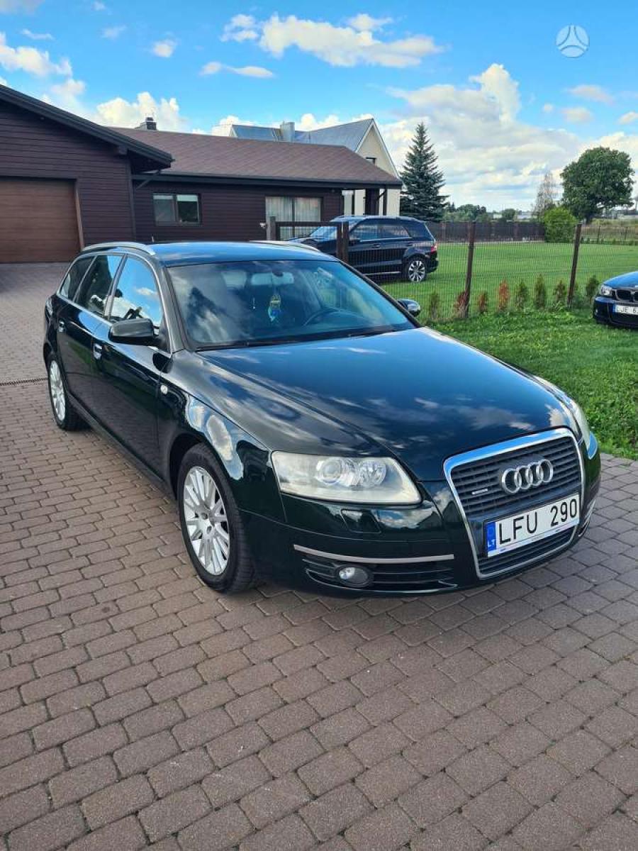 Melns Audi A6 2007 Kaišiadorys, ar dzinēja tilpumu 2.70 L un nobraukumu 367 tūkst. km par 2650 €, foto 3 vietnē AUTOMOTO.COM.LV